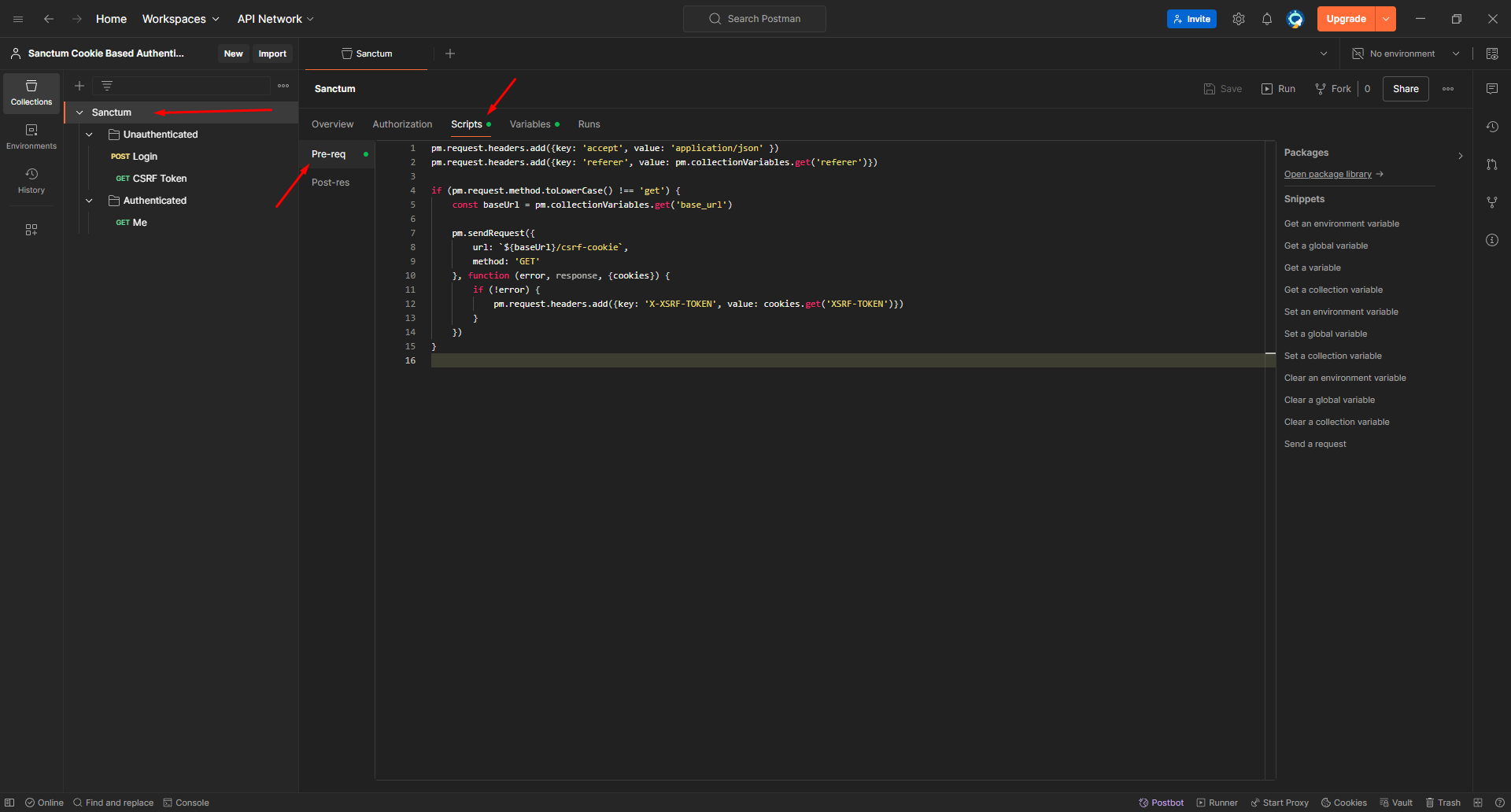Cookie Based Authentication With Laravel Sanctum
